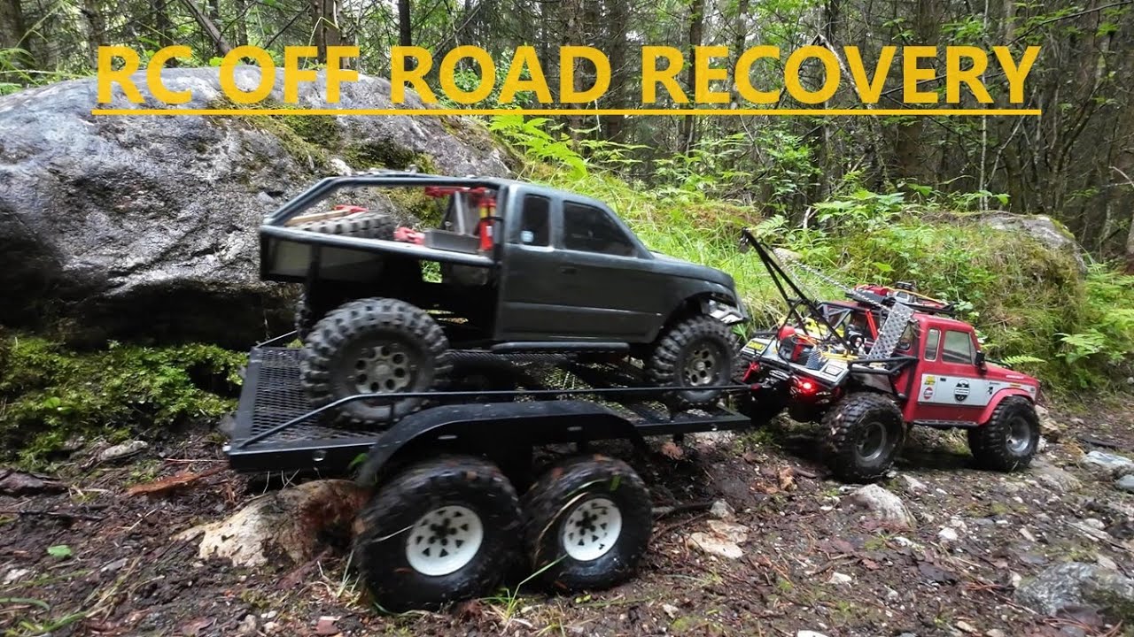 Too big? Will the off road trailer fit on the trails? (RC Recovery #13 ...