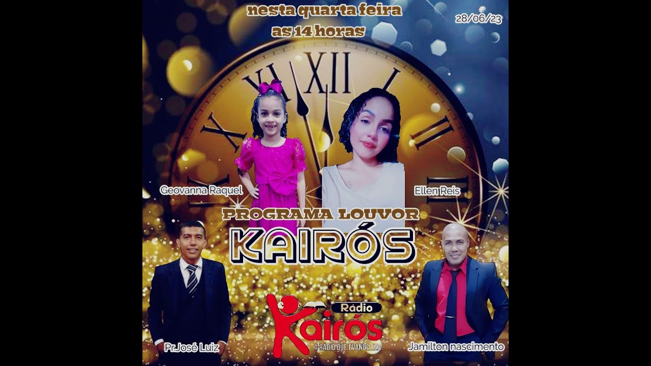 PROGRAMA LOUVOR KAIRÓS COM JAMILTON NASCIMENTO E PR. JOSÉ LUIZ. - YouTube