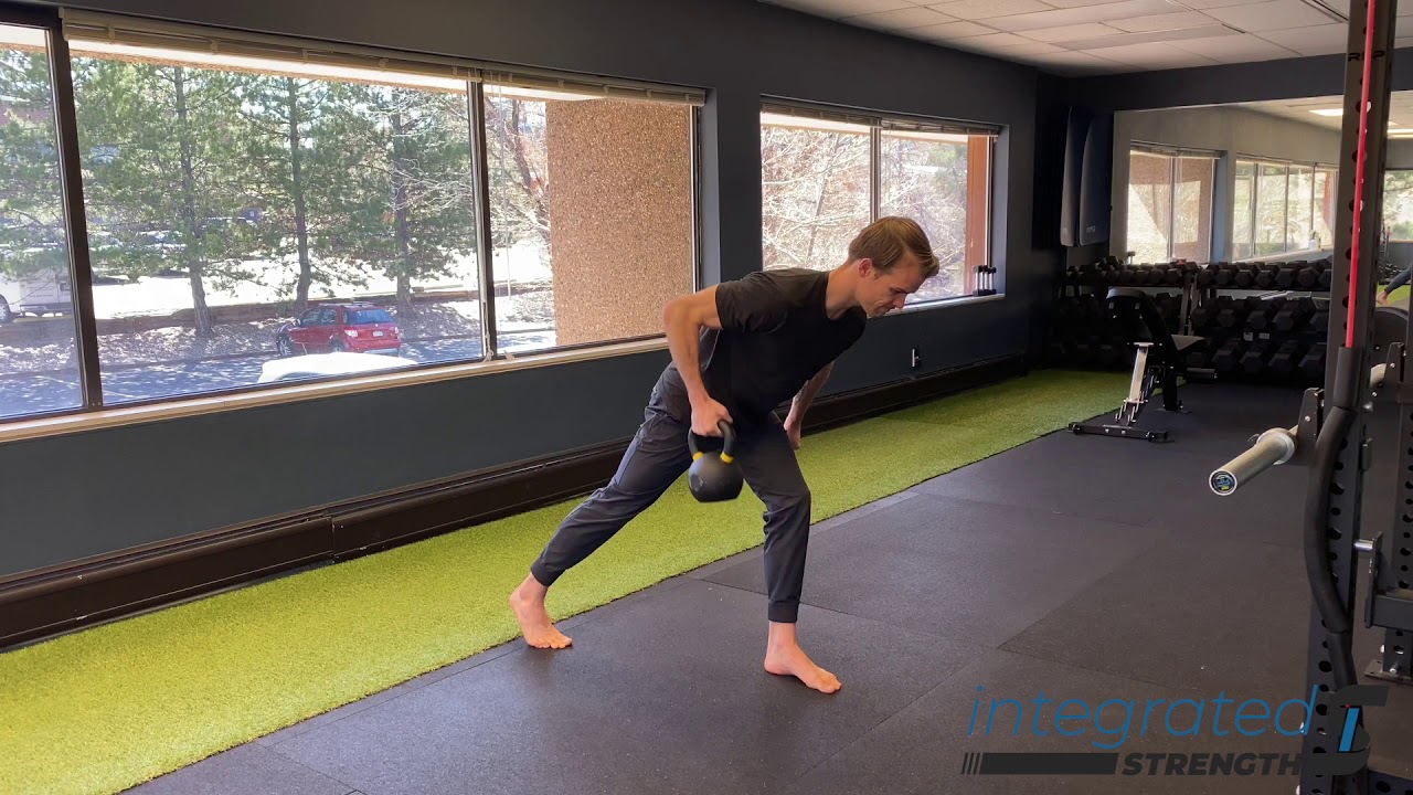 Split Stance Row - YouTube