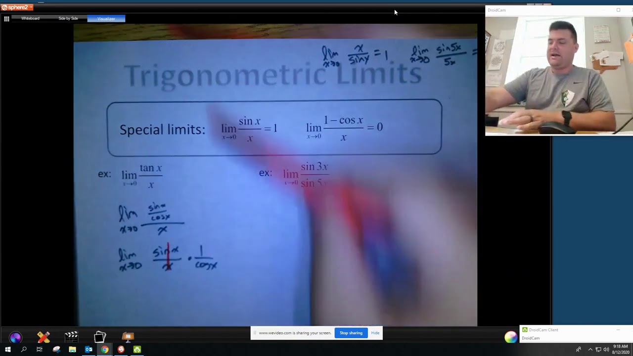AP Calculus AB/BC - Trigonometric Limits - YouTube