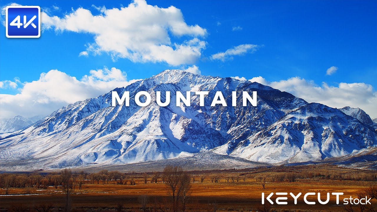 [4K DEMO/KEYCUTstock] Mountain - YouTube