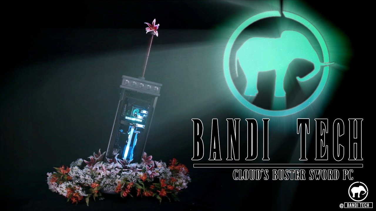 FF7 24th Aniv Homage - The Buster Sword PC by Bandi Tech - YouTube
