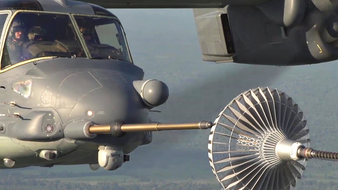 Pilot With Mad Skills: V-22 Osprey Aerial Refueling - YouTube