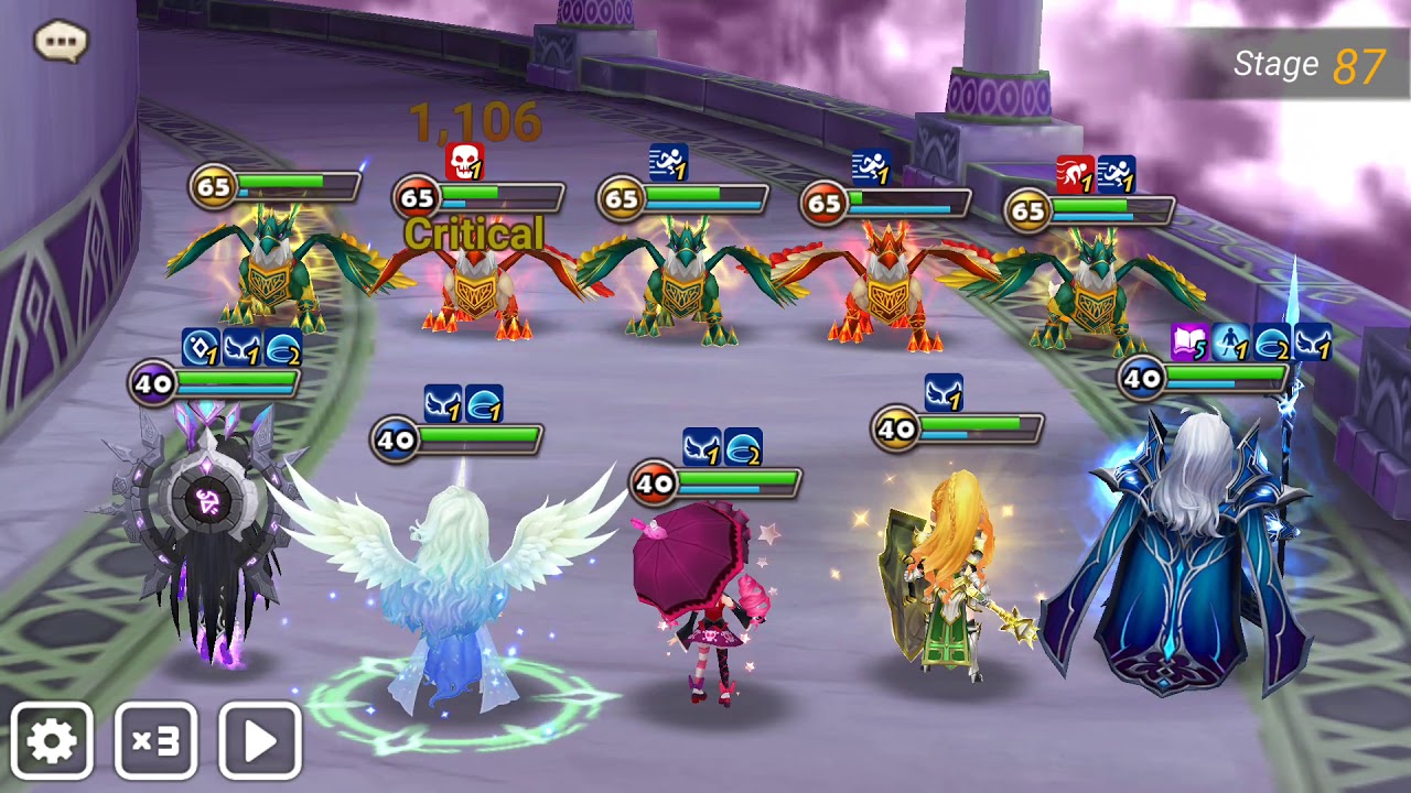 Summoners War ToaH 87 /Akroma/ vs Bolverk team - YouTube