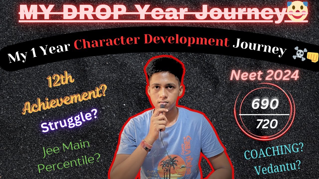 MY 1 Year *Character Development* Journey| For NEET 2025 Droppers - YouTube