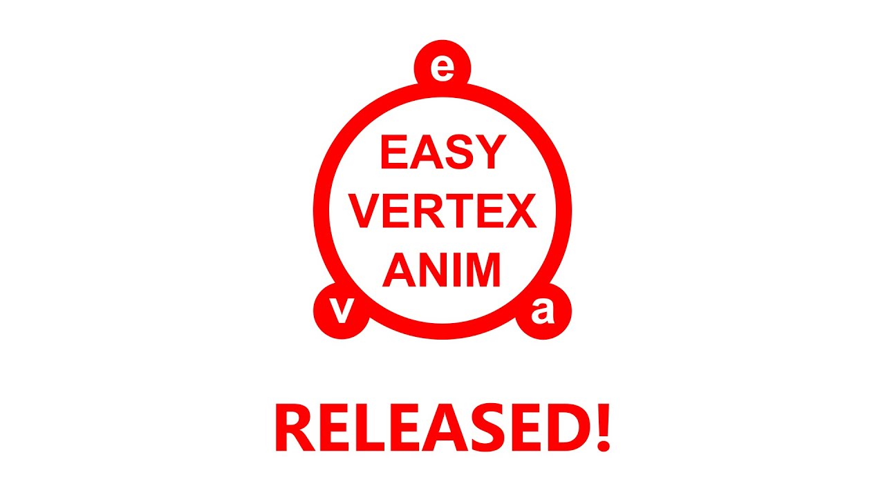 Easy Vertex Anim UE5 Plugin Released! (plus Vertex Animated Logo ...
