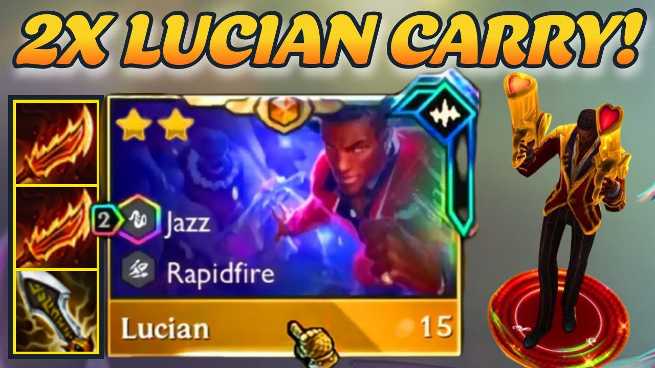 Mastering the Jazz Double Lucian Comp! | TFT SET 10 Gameplay - YouTube
