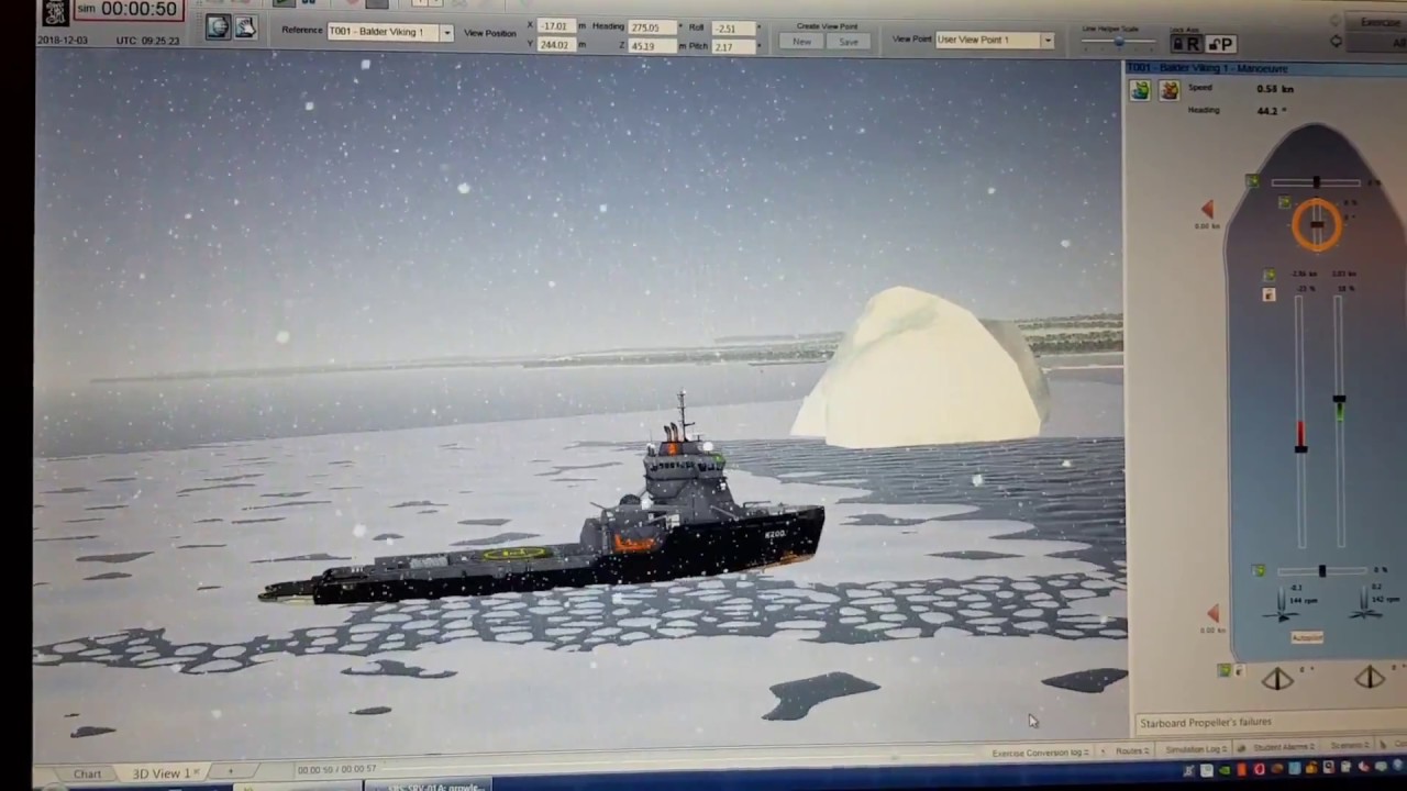 3D ICE SIMULATION AT MARSTAL MARITIME ACADEMY - YouTube