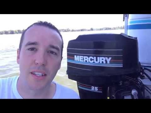 Outboard Boat engine GRINDS in Reverse gear - Adjust Shift Cable - YouTube