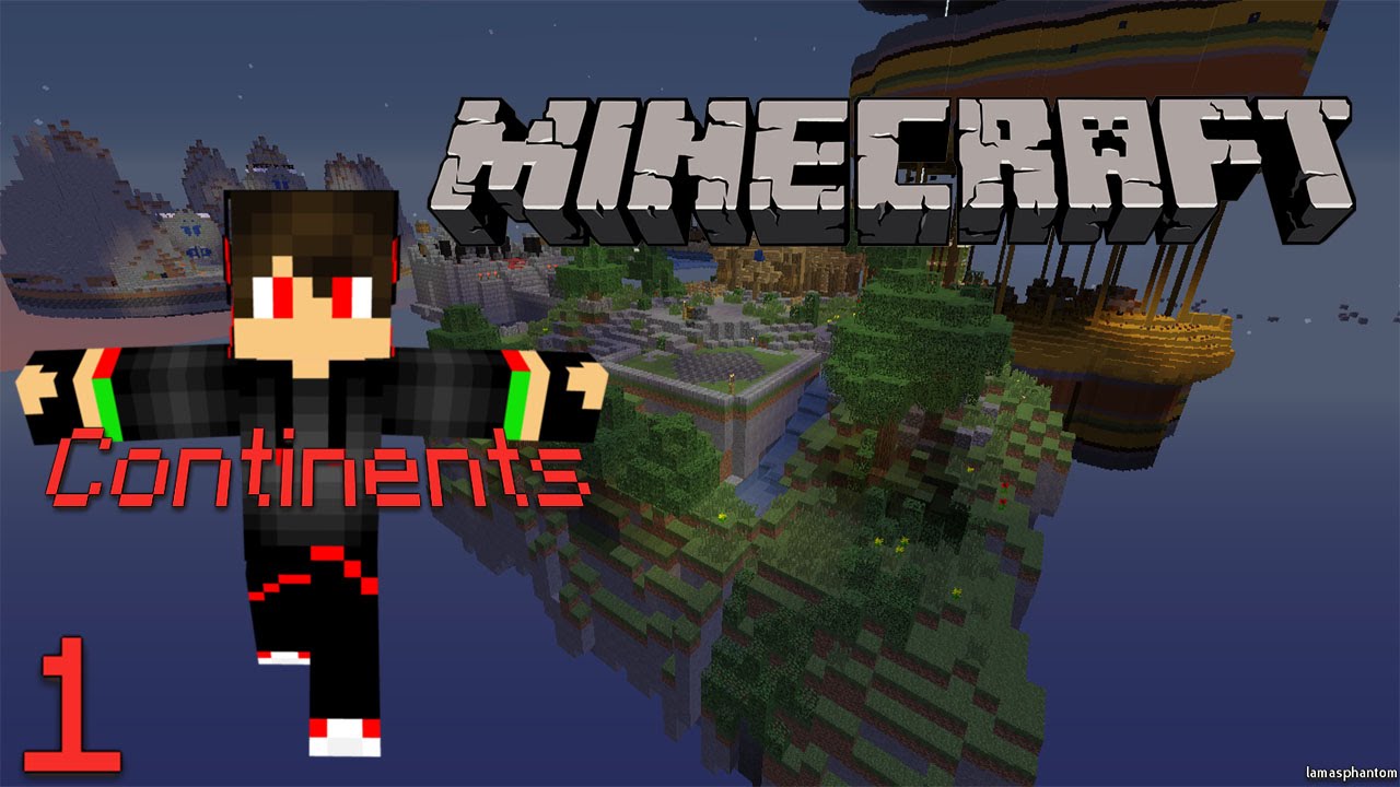 Minecraft Custom Map ITA - Continents E1 - YouTube