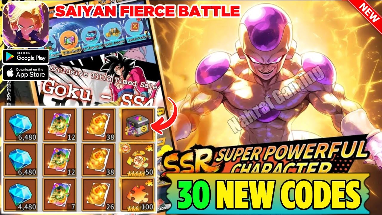 *New* Saiyan Fierce Battle Gift Codes July 2025 | Saiyan Fierce Battle Codes - How to Redeem ...