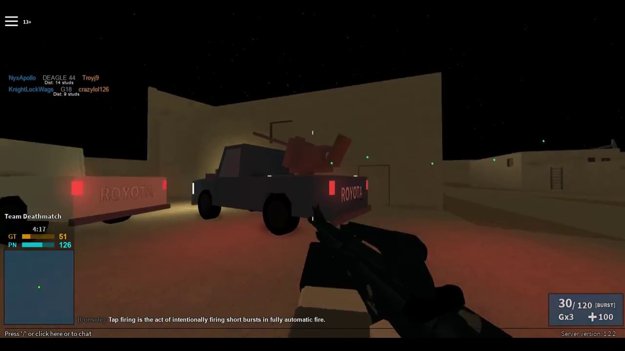 ROBLOX Gun Fight - YouTube