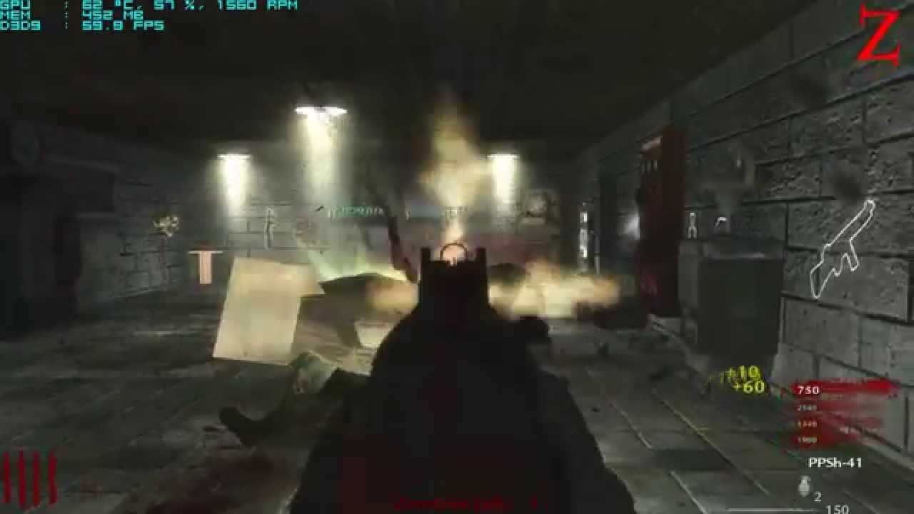 Nazi Zombie map: One Window Challenge (Full HD) 4-player co-op - YouTube