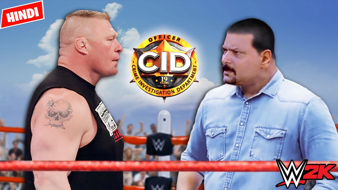 New CID Daya vs Brock Lesnar WWE fight – New CID 2023 full episode in ...