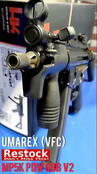 Umarex (VFC) MP5K PDW GBB V2 - YouTube
