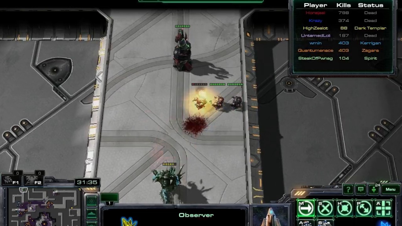 SC2 FFS Event264 Game 2 Part 3/3 (SC1 Kerrigan Survival) - YouTube