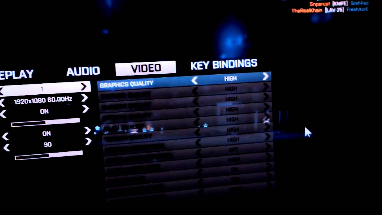Battlefield 3 (BF3) - Fullscreen UI/Menu screen issue - YouTube
