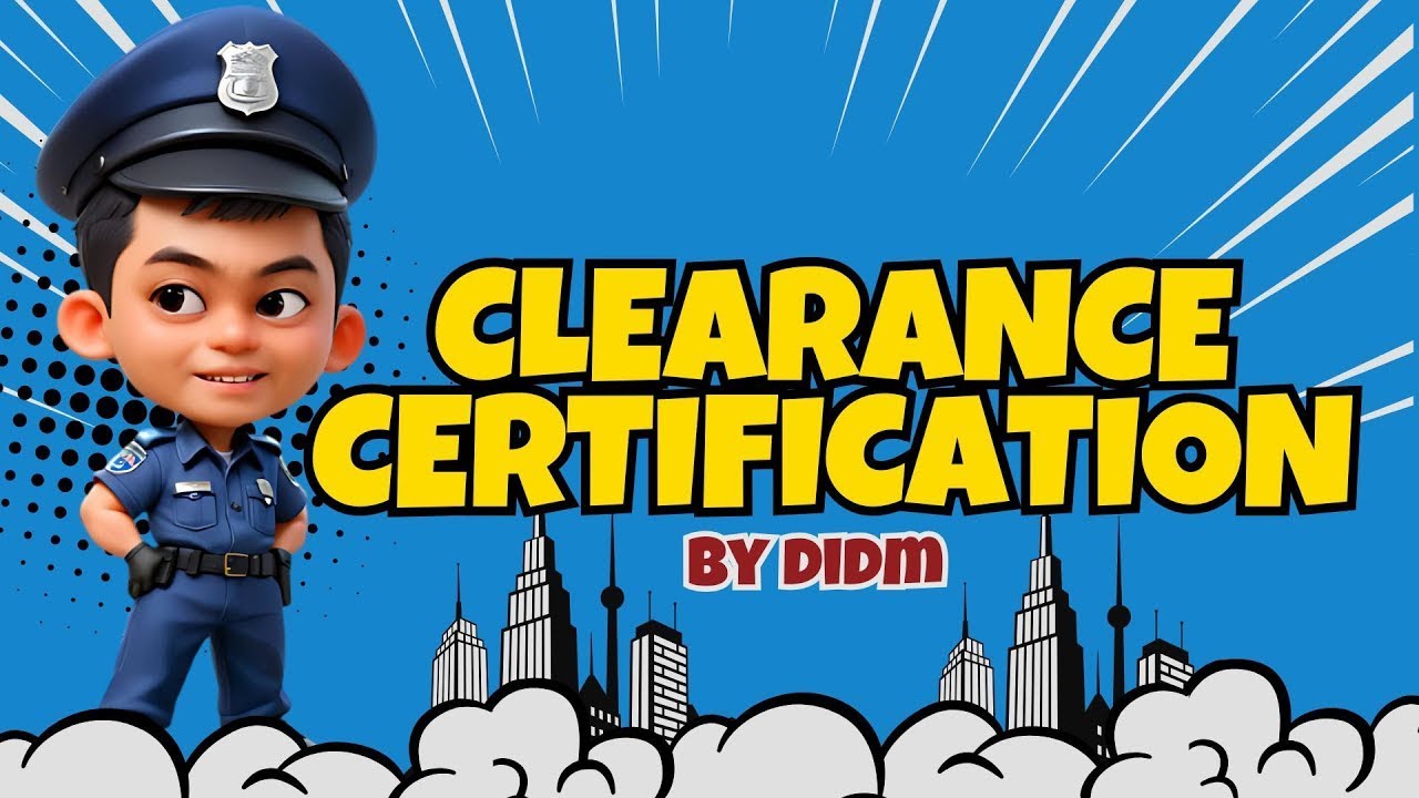 How to Request a Clearance Certification – Step-by-Step! - YouTube