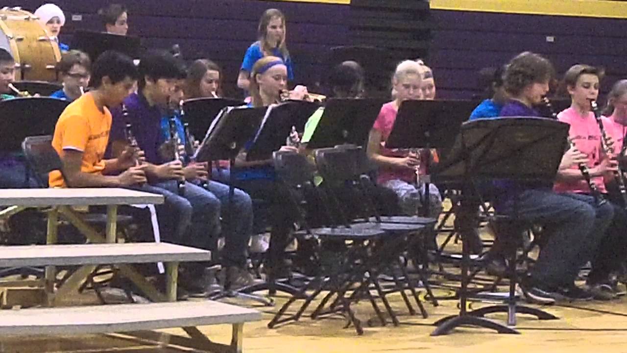 Evening with the Stars 7th Grade Band February 25, 2016 - YouTube