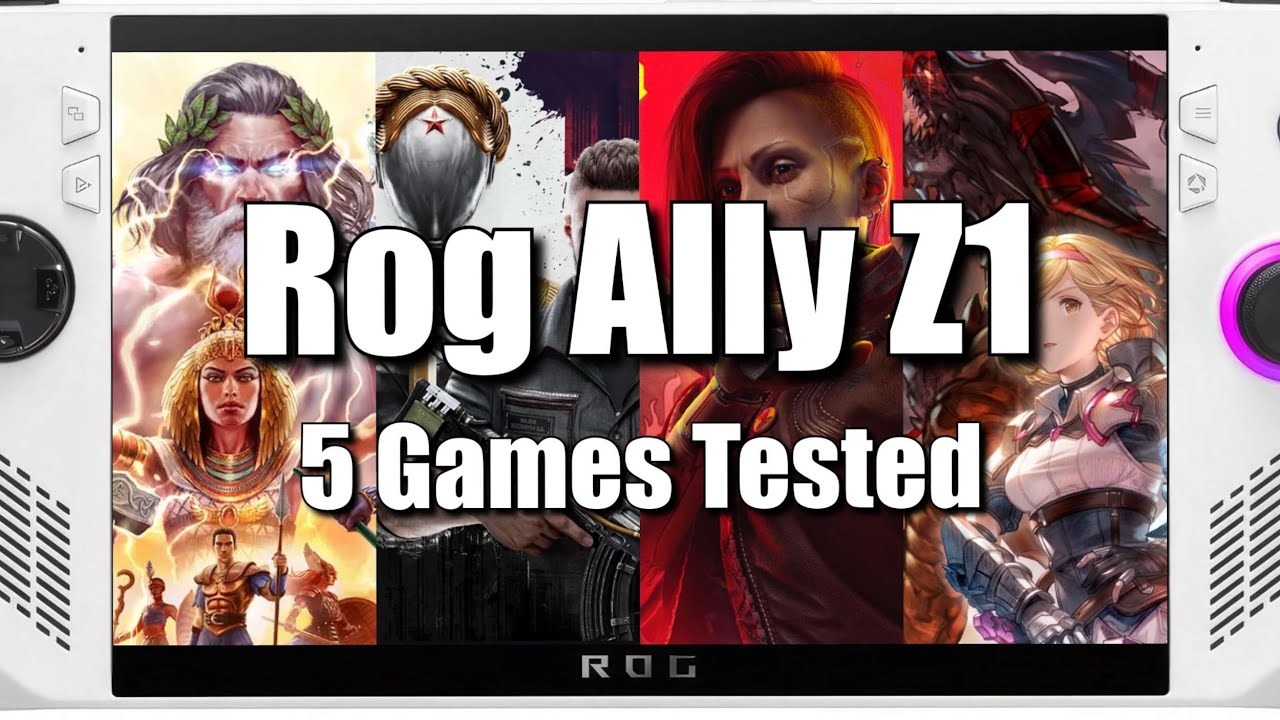 Asus Rog Ally Z1 | Cyberpunk 2077 | Age of Mythology | Granblue Fantasy ...