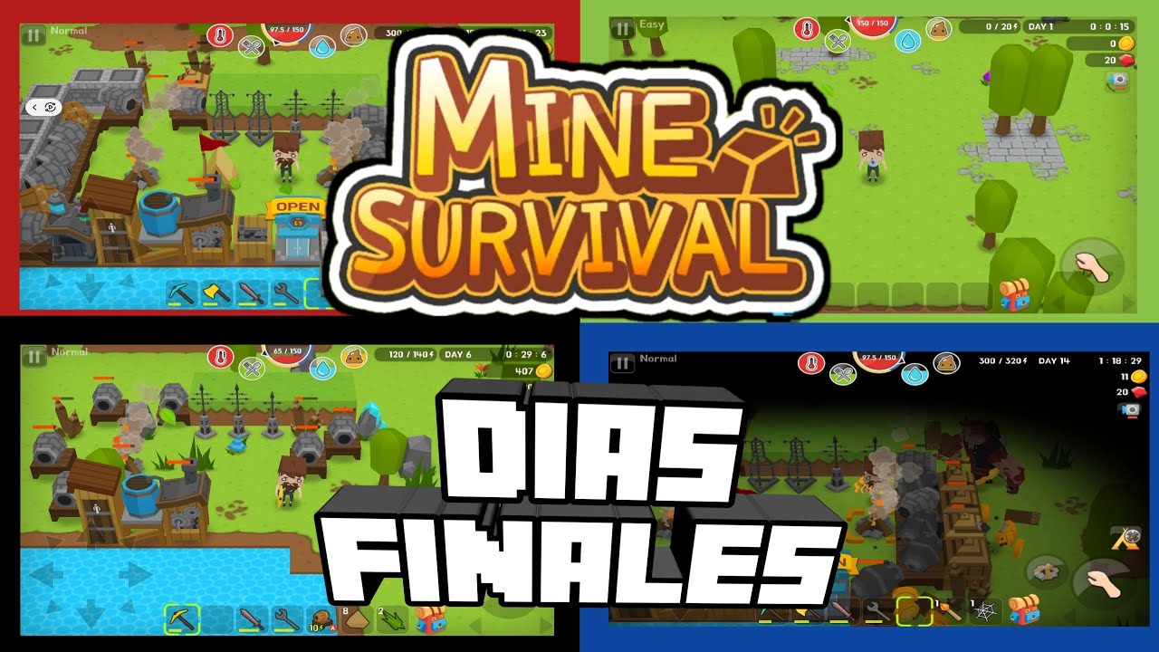 Mini Survival , día 15 al 👀 . Todo tiene un fin - YouTube