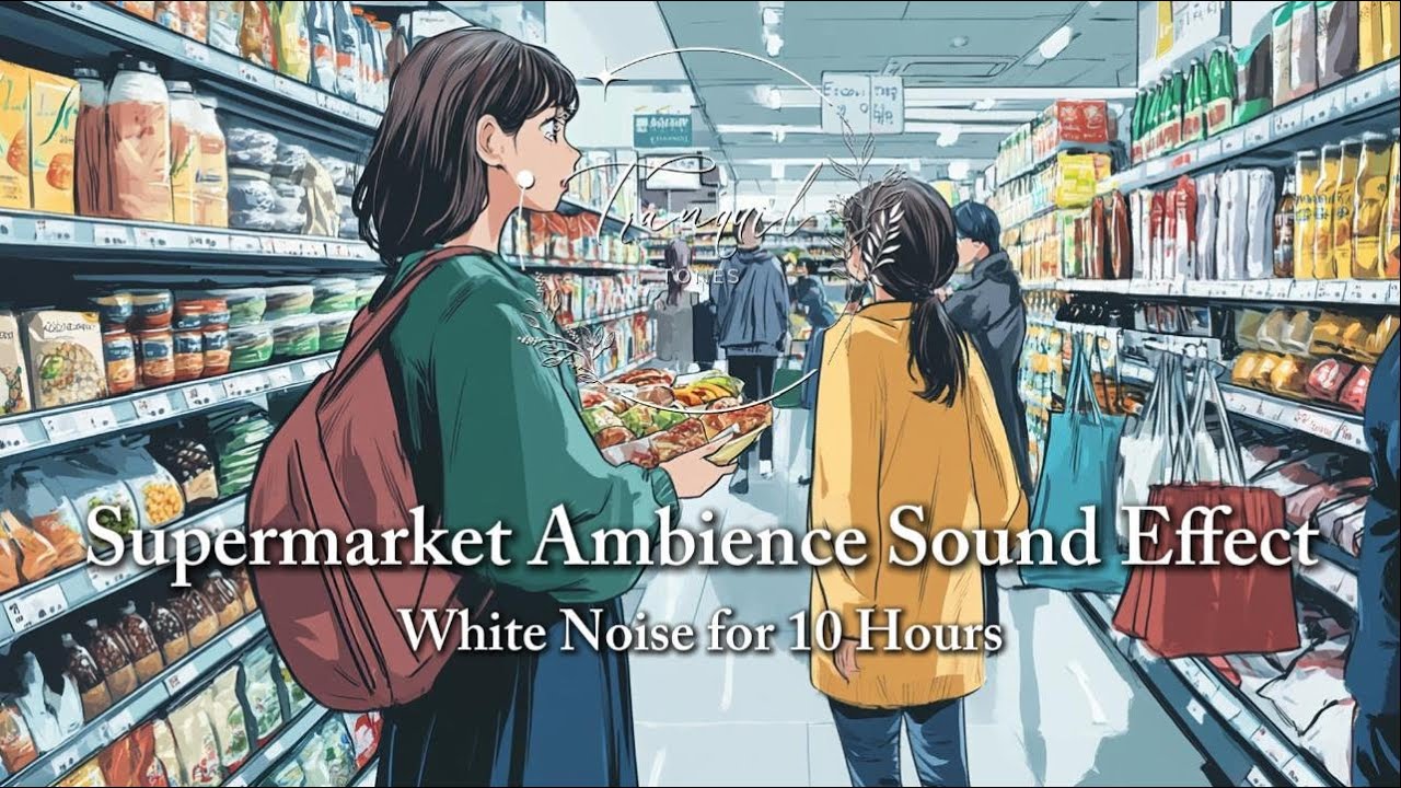 Supermarket Ambience Sound Effect - YouTube