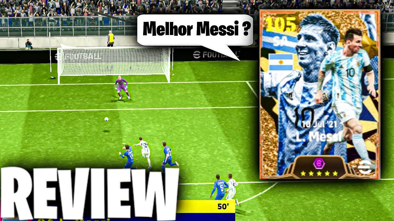 MESSI DO PACK É O MELHOR ?? REVIEW MESSI PACK da ARGENTINA EFOOTBALL ...