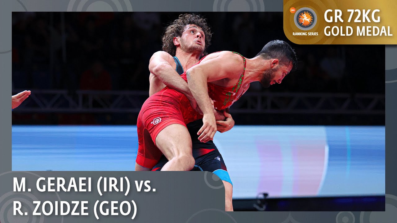 Gold Medal • GR 72Kg • Mohammadreza Abdolhamid GERAEI (IRI) vs. Ramaz ...