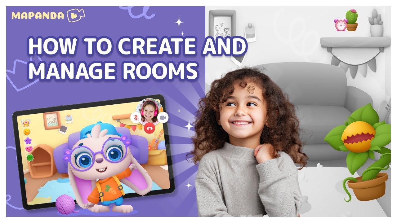 How to Create and Manage Rooms in the MaPanda App - YouTube