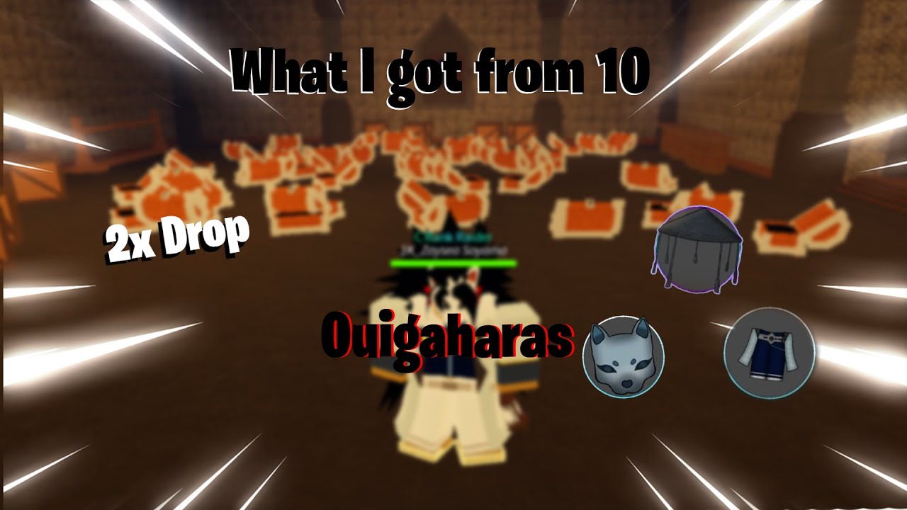 What I Got From 10 Ouwigahara Dungeons In Project Slayers - YouTube