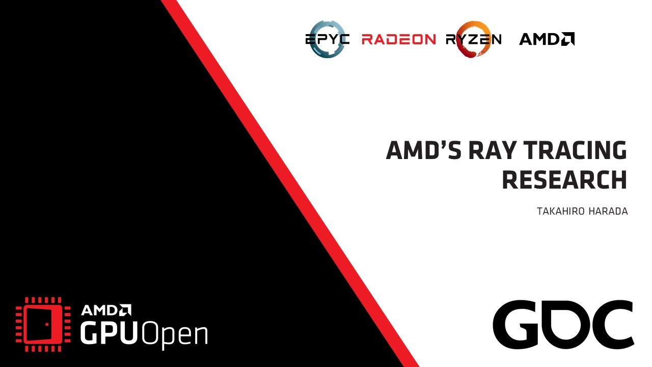 AMD's Ray Tracing Research - YouTube