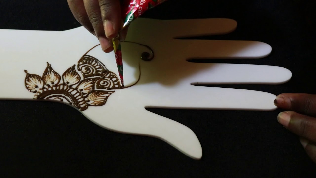 Simple hand designs - YouTube