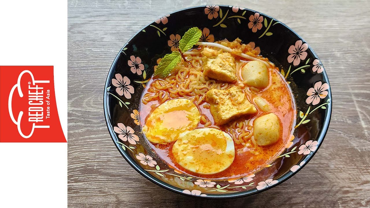 Red Chef Penang White Curry Mee – Malaysia — Instant Noodle Recipe Time ...