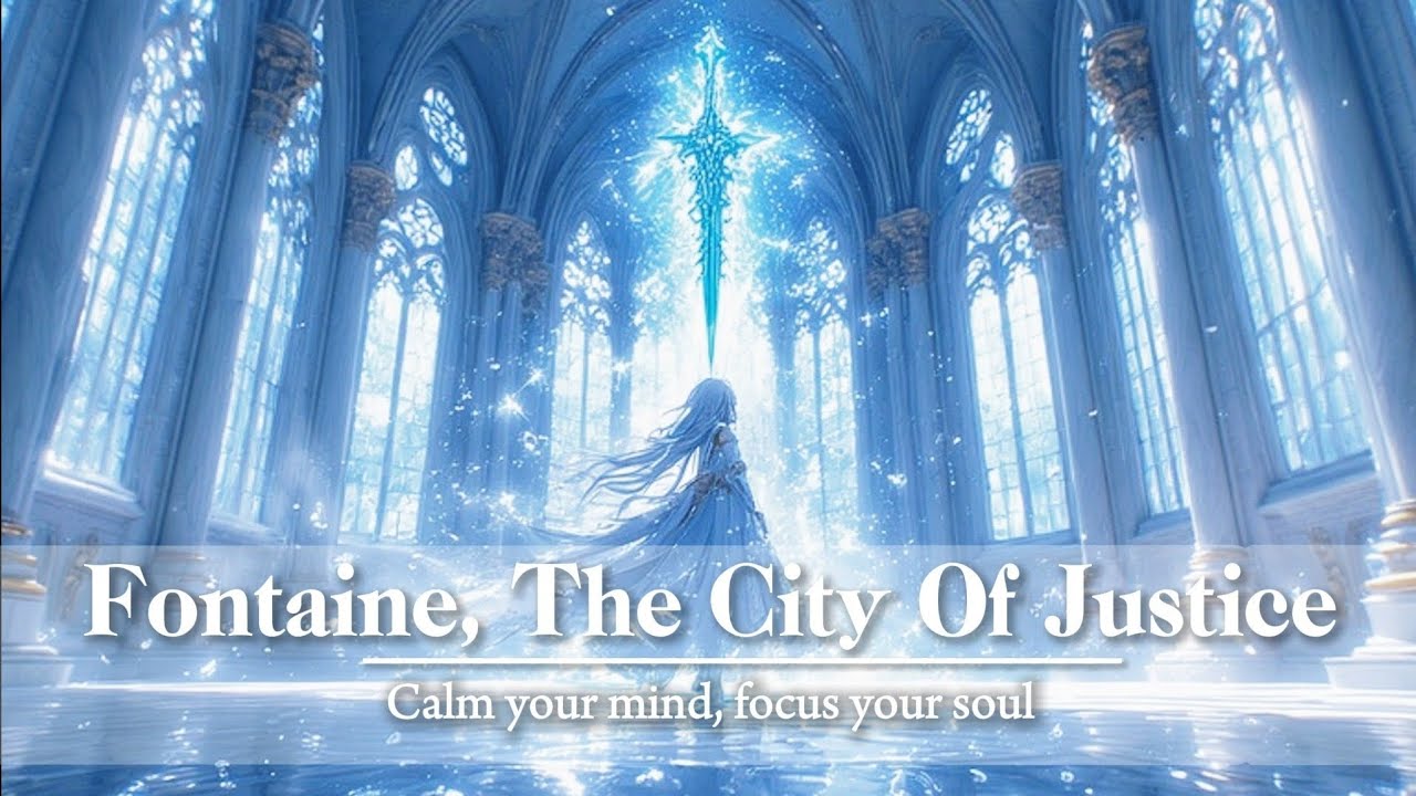 Welcome to Fontaine | | The Nation of Justice - fontain vibes [relax ...