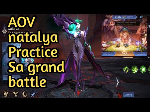 AOV natalya practice /June TV - YouTube