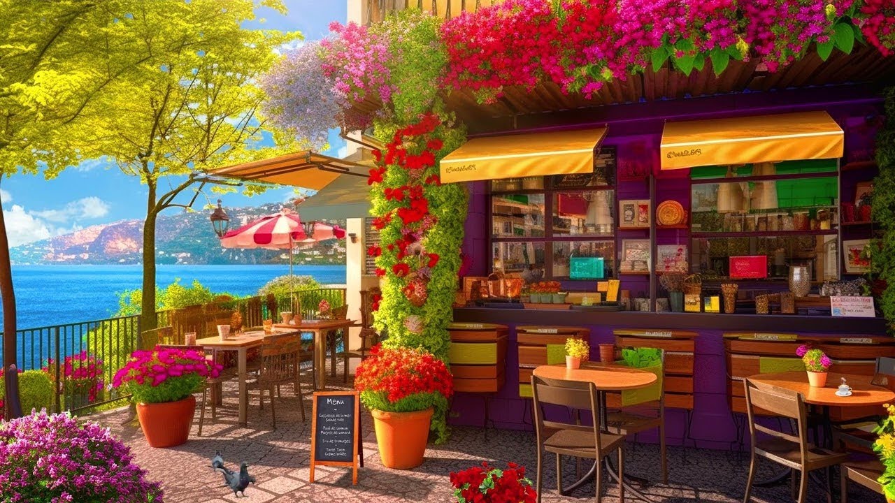 Start Your Day Right with Happy Summer Morning & Sweet Jazz Music at 4K ...