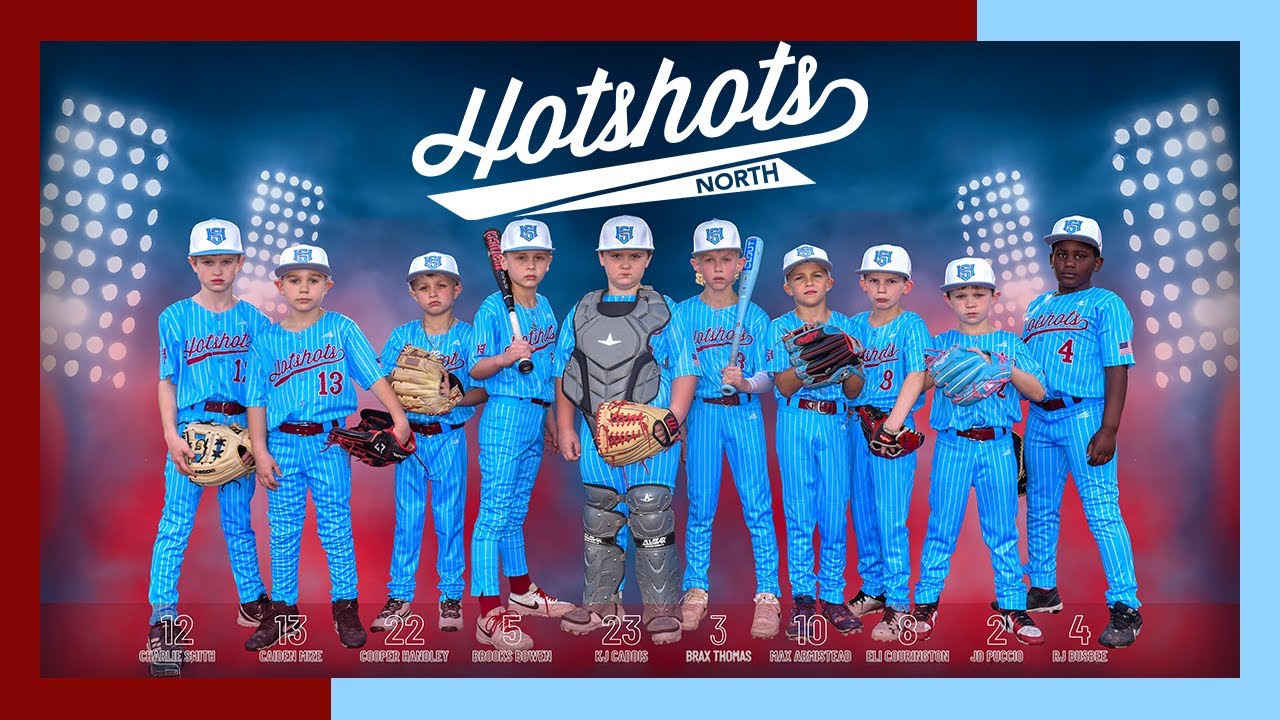 Hot Shots North vs Right Way Baseball - YouTube