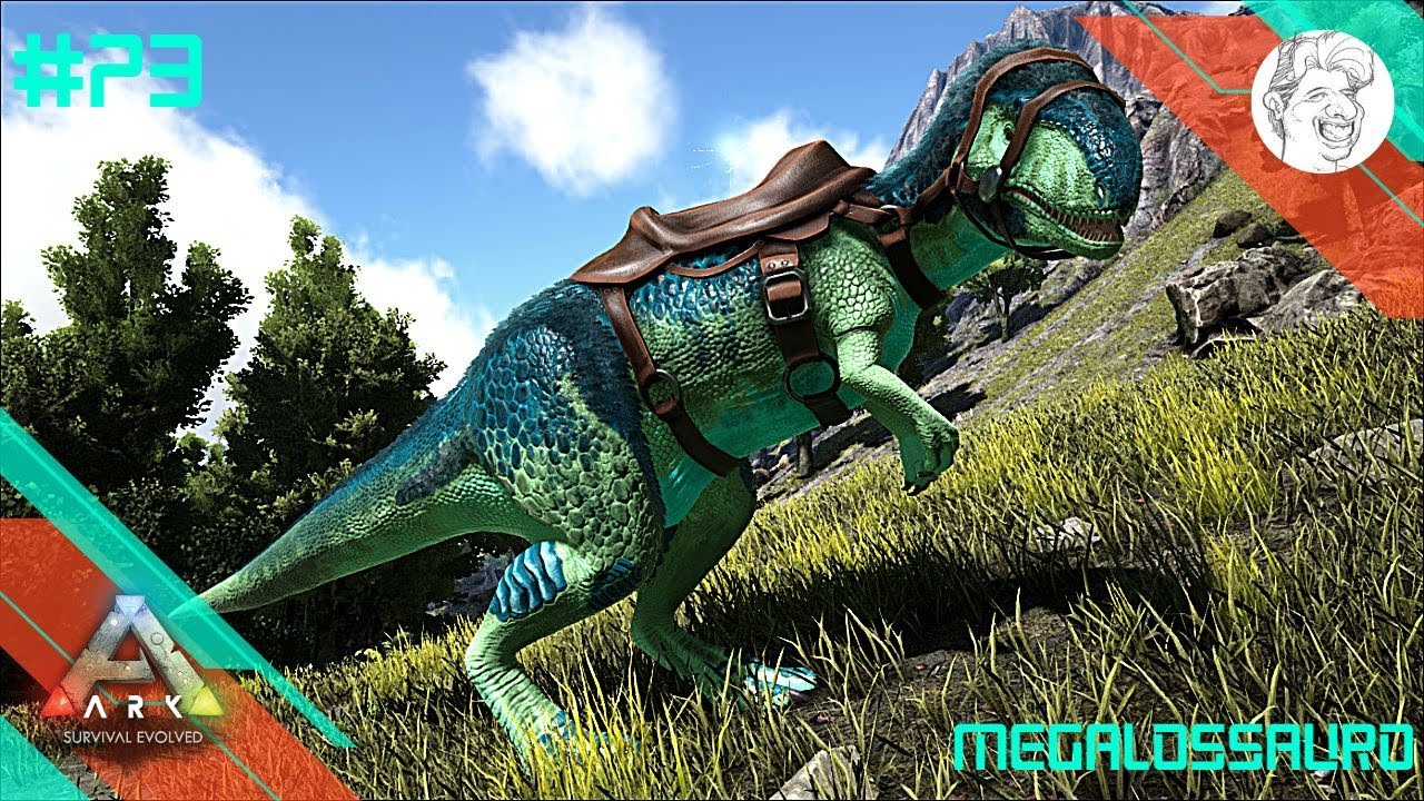 ARK: THE ISLAND - O Lendário! Megalossauro, Megalosaurus. #73 - YouTube
