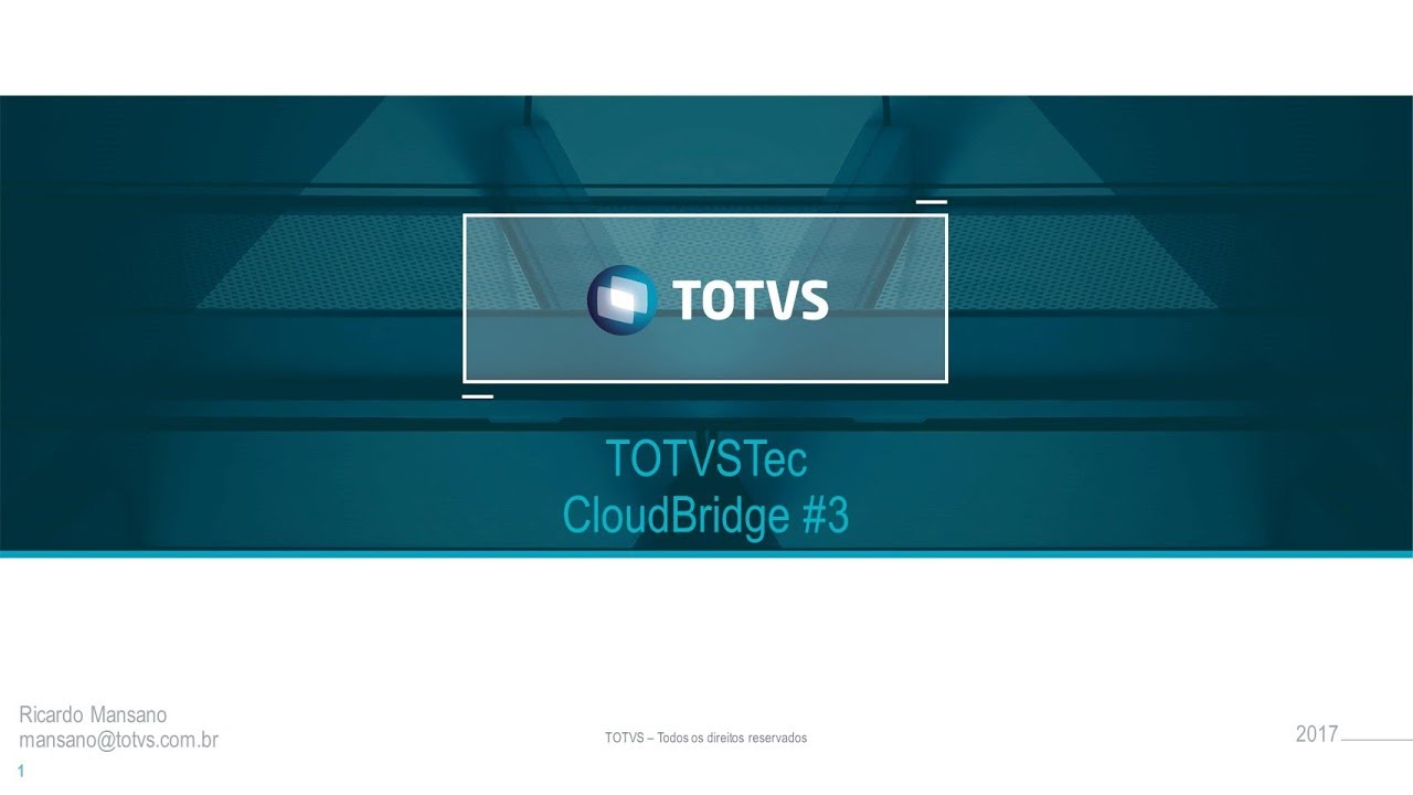 TOTVS - CloudBridge #3 - YouTube
