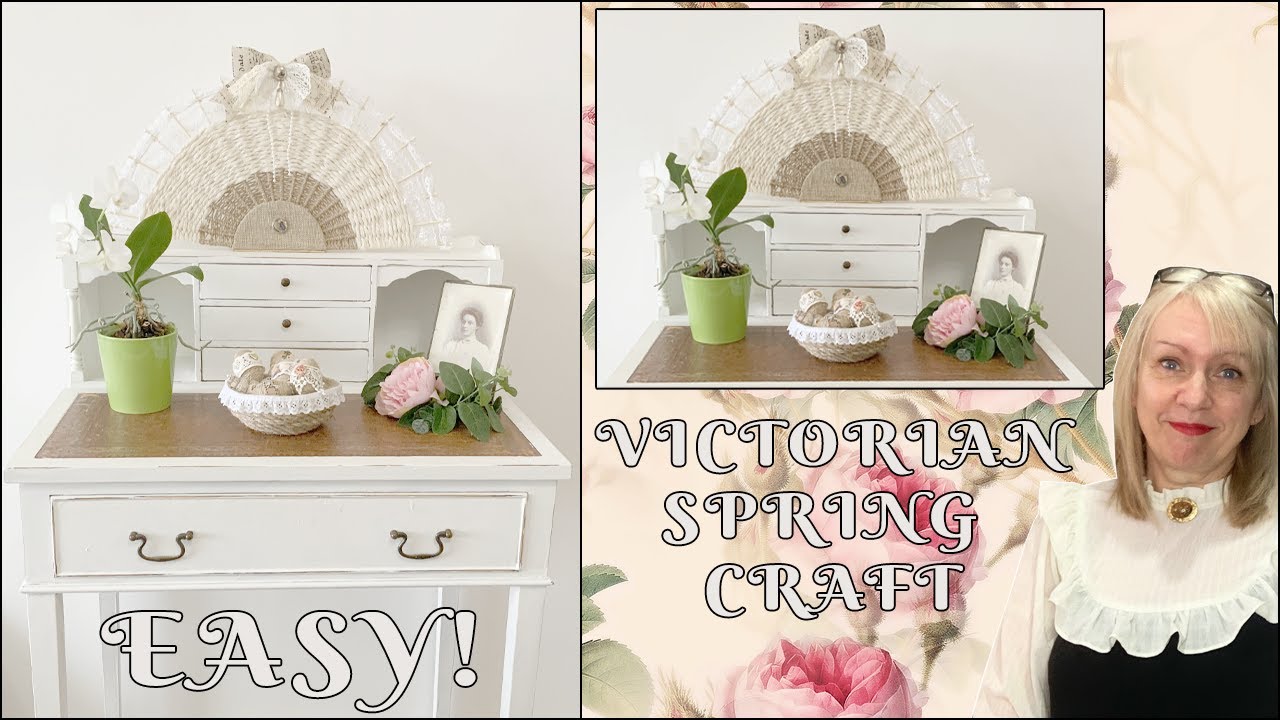 Victorian style home decor craft ideas. Easy craft for all levels. Make ...