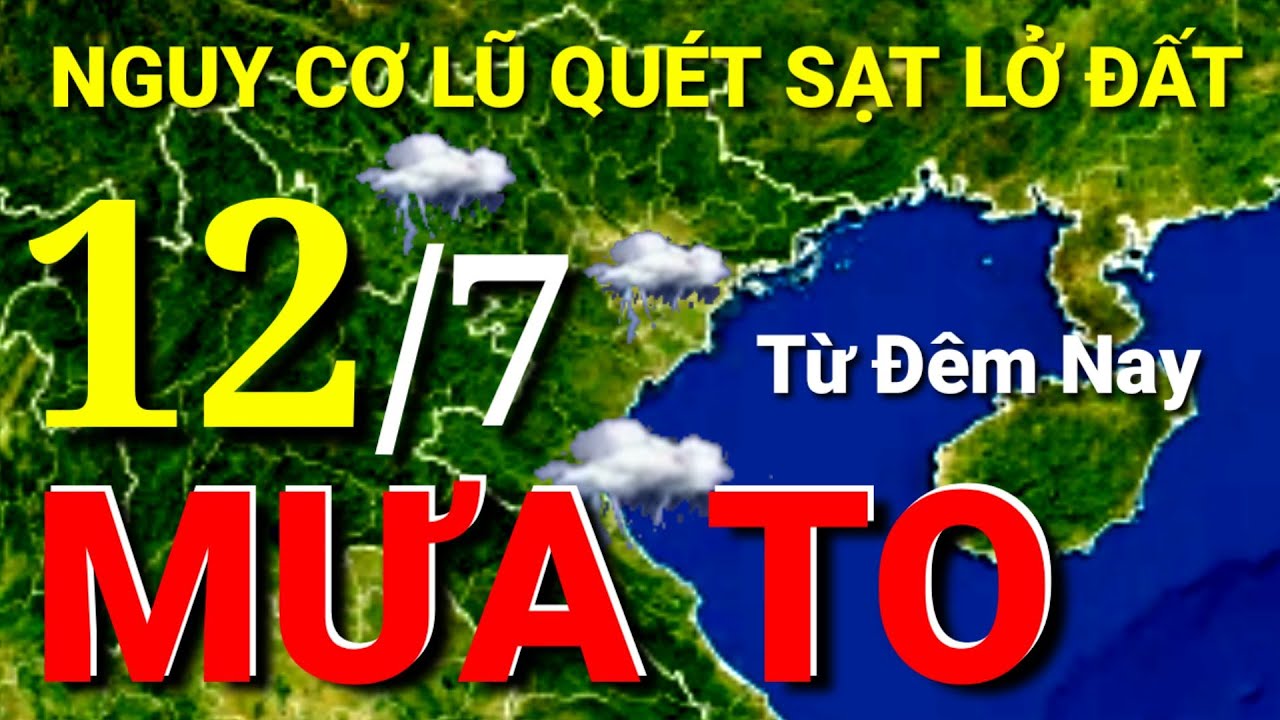 🔴[Live] Weather Forecast Today 12/07 / Weather Forecast For The Next 3 ...