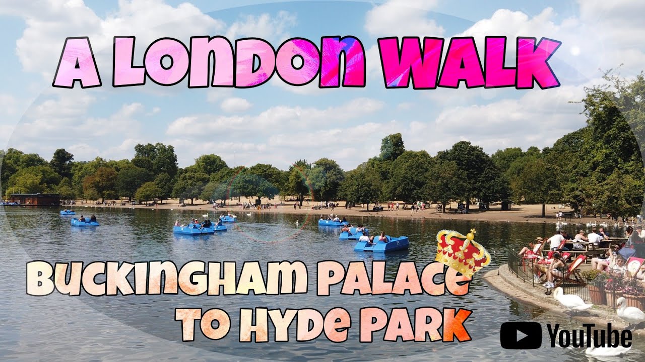 London Walk Buckingham Palace to Hyde Pk #travel #explore #England #uk ...