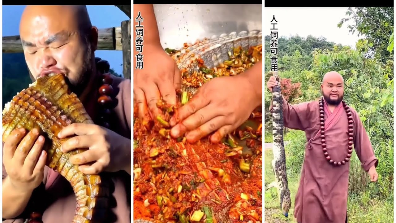 ក្រពើអាំងពីសាជេ (SaJa Cooking grilled crocodile) #cooking #foodblogger ...