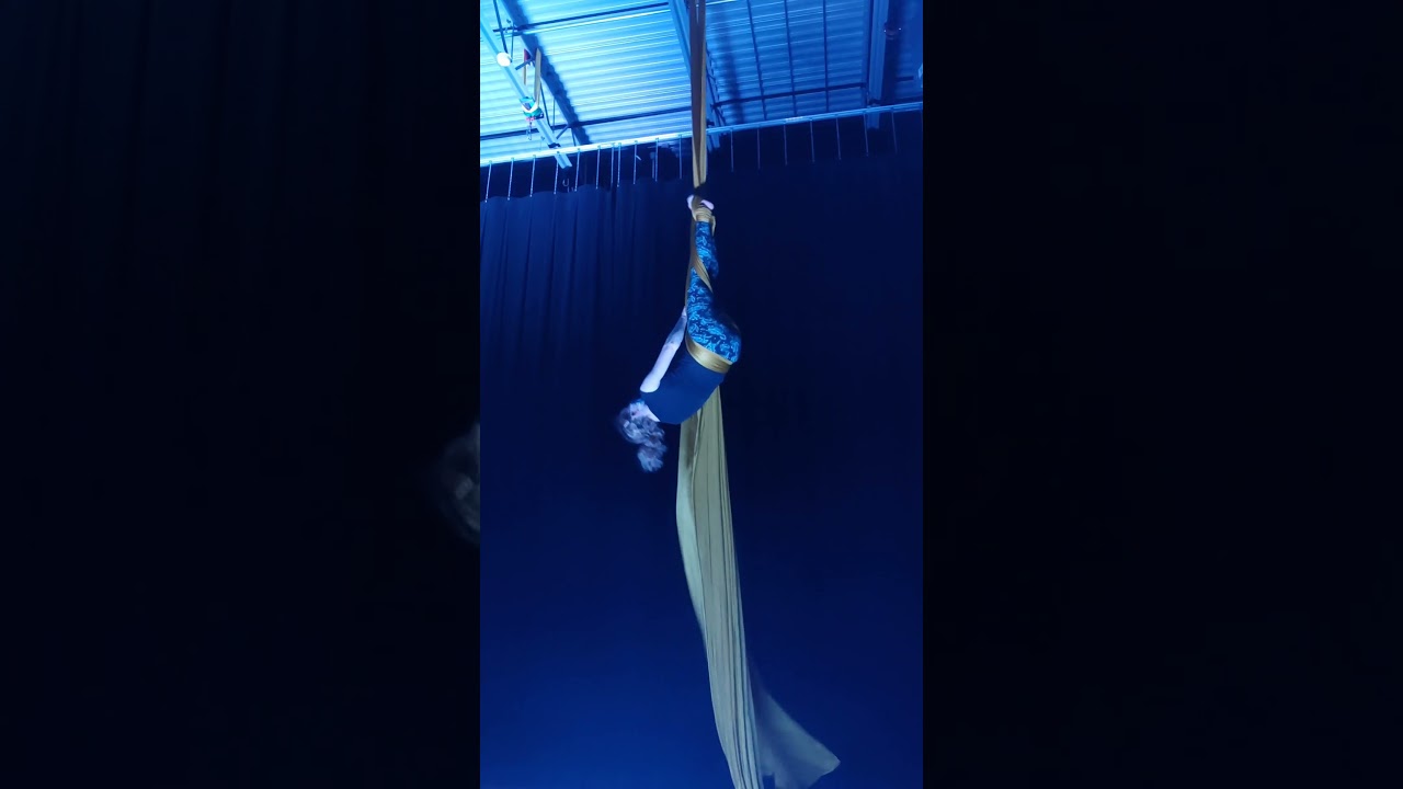 cosmic Love aerial silks routine - YouTube