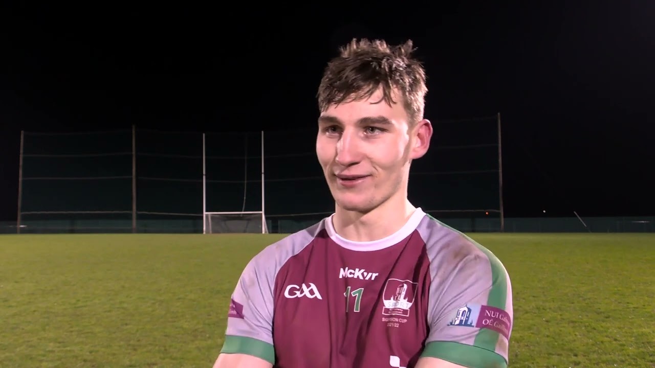 NUIG Captain Matthew Tierney - YouTube
