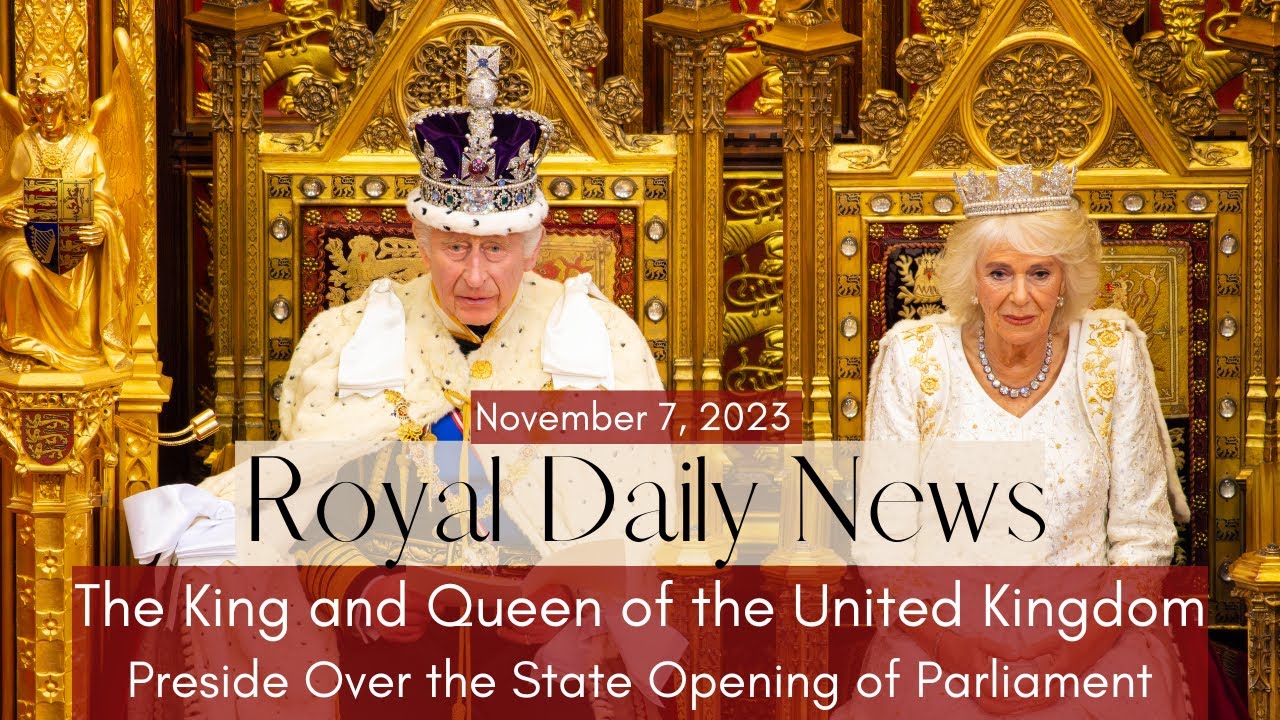 The King and Queen of the United Kingdom Attend the State Opening of ...