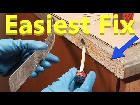 Easy DIY Countertop Repair - YouTube