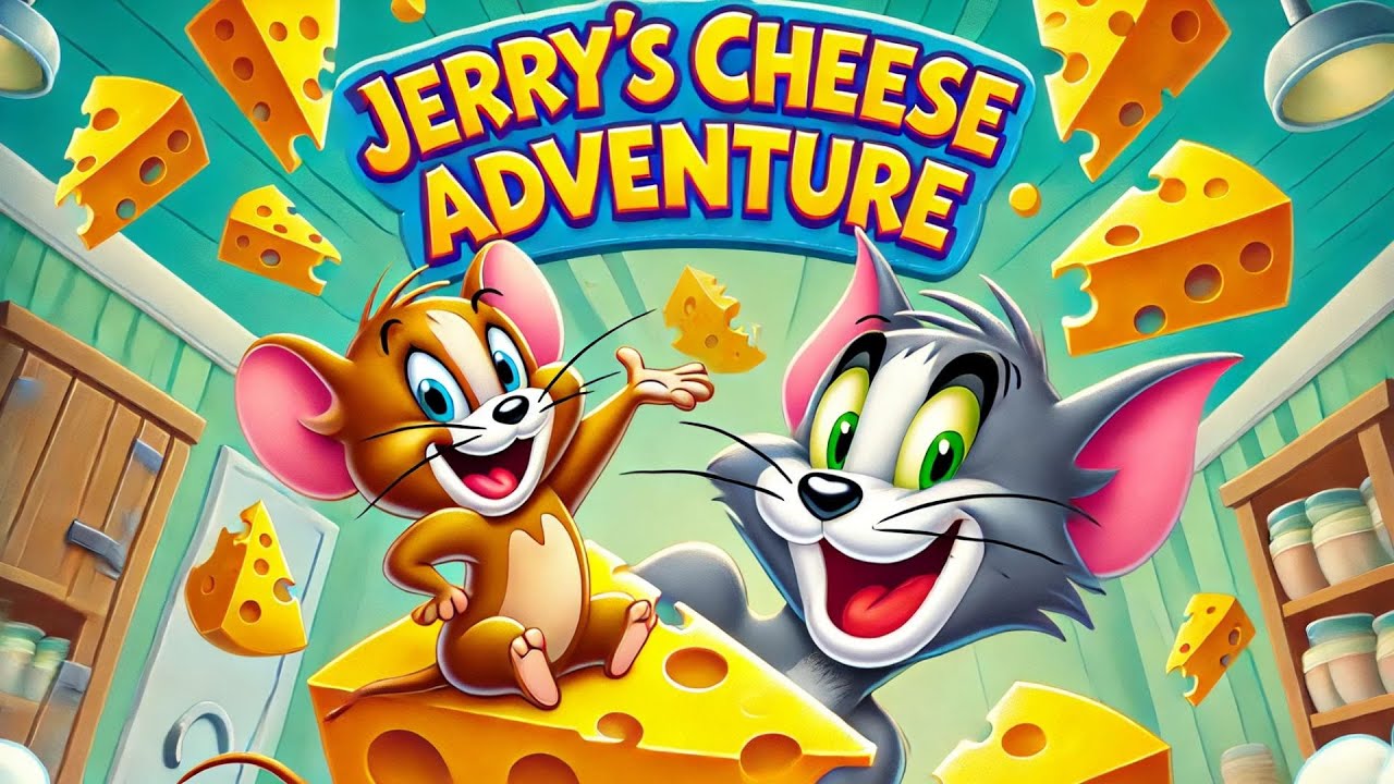 🎶 "Jerry’s Cheese Adventure! 🧀🐭 | Fun Tom & Jerry Song for Kids!" Part ...