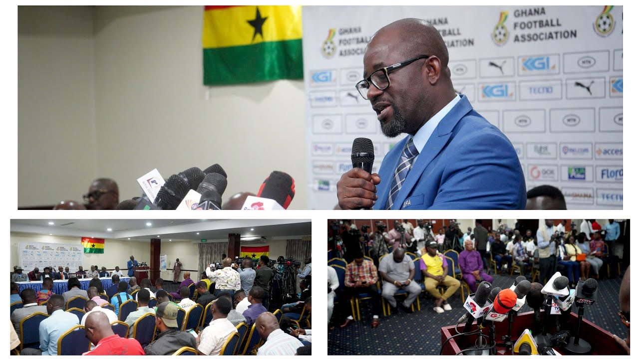 GFA's SECRET FOR HOLDING PRESS CONFERENCE IN KUMASI EXPOSED - YouTube