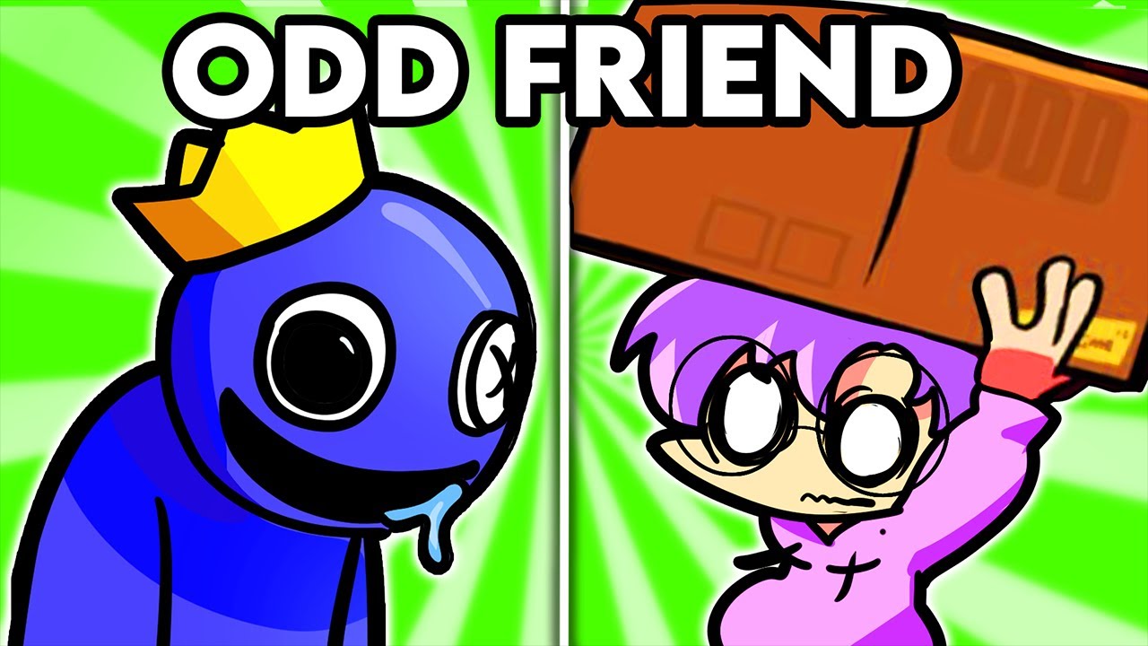 FNF ODD FRIEND BUT LANKYBOX SINGS IT! (INSANE RAINBOW FRIENDS MOD AND ...